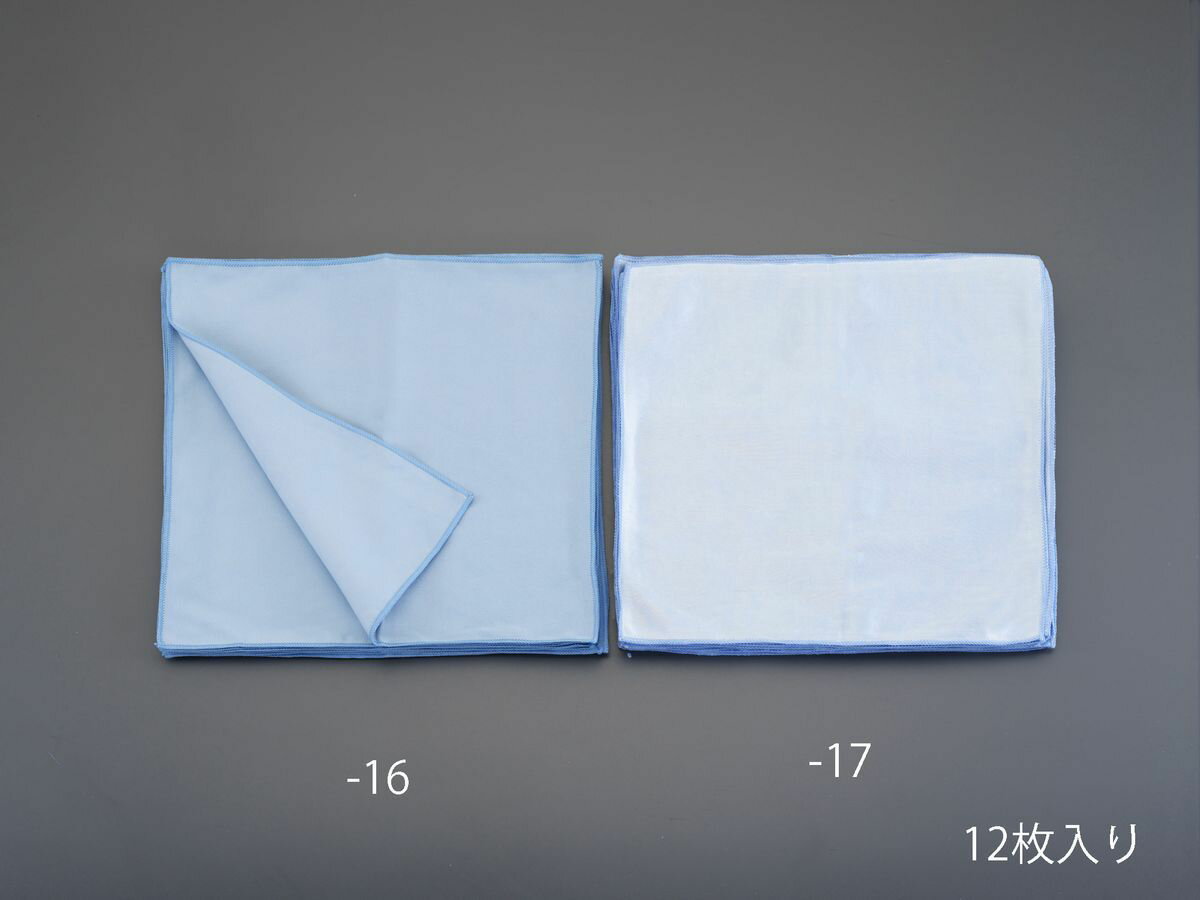 ●材質…マイクロファイバー(ポリエステル70％、ポリアミド30％)●サイズ…406×406mm●カラー…ブルー●入数…12枚入り窓ふき用000012251281楽天 JP店　