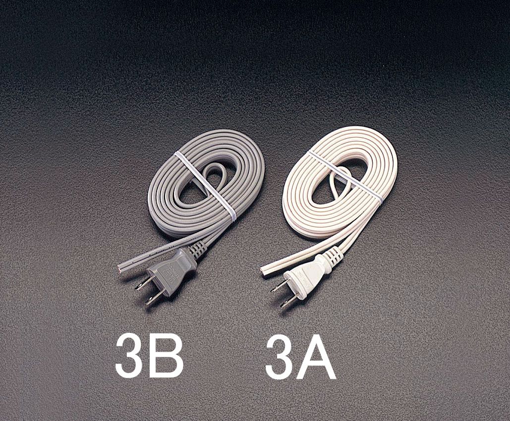 ●定格容量:12A 125V(1.25mm2×2心)●コード長:3m●カラー:グレー000012041812　