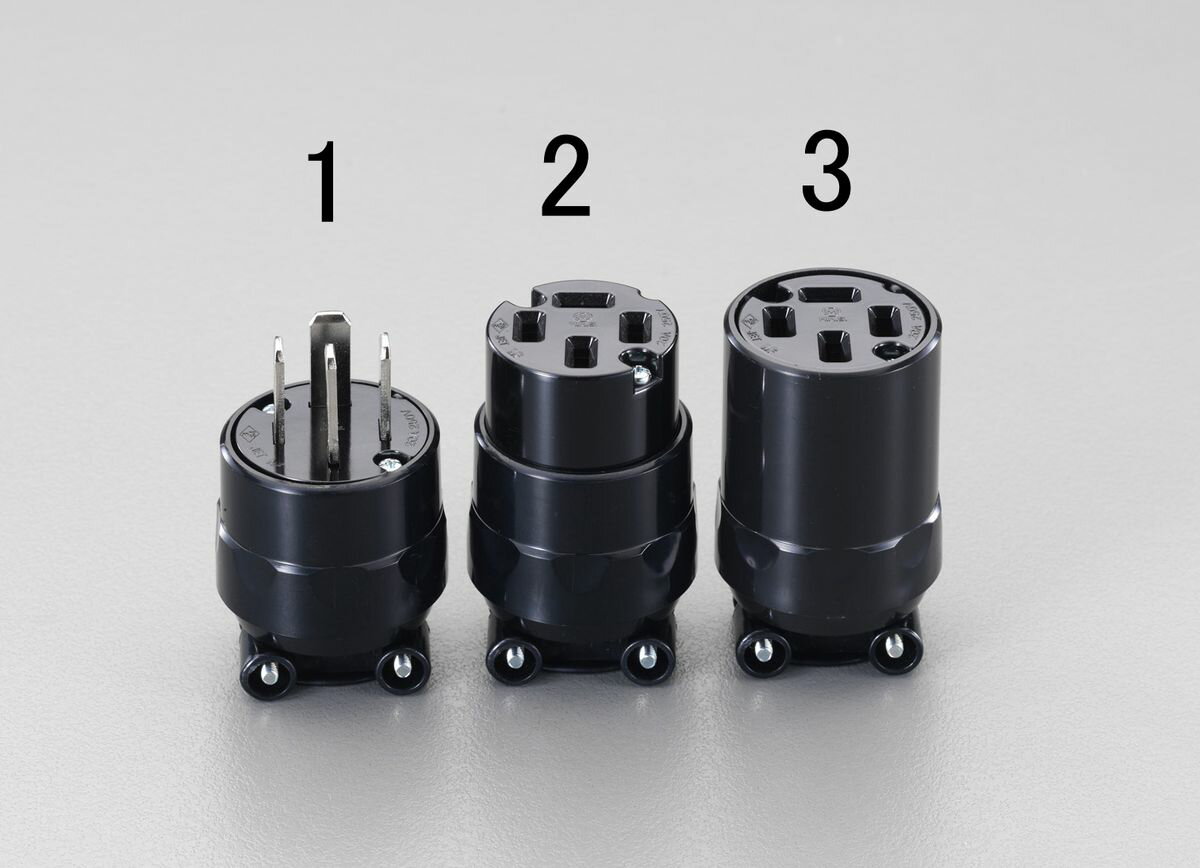 ●定格容量:20A 250V●サイズ:φ42.5×72mm●適用電線:2mm2、3.5mm2プラグ接地3P3M端子RoHS対応品000012054983　