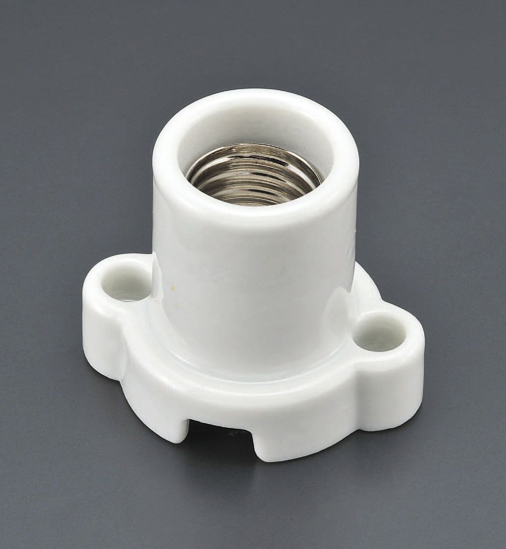 ●定格容量:3A・300V●受金:E17●サイズ:φ45×38mm●取付ピッチ:50mm磁器製端子ねじ(取付済)000012230771　