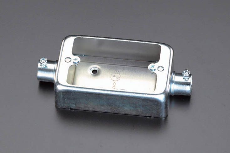 ●呼び:E25●サイズ:119×74×50mm●材質:スチール1個用二方出000012038627　