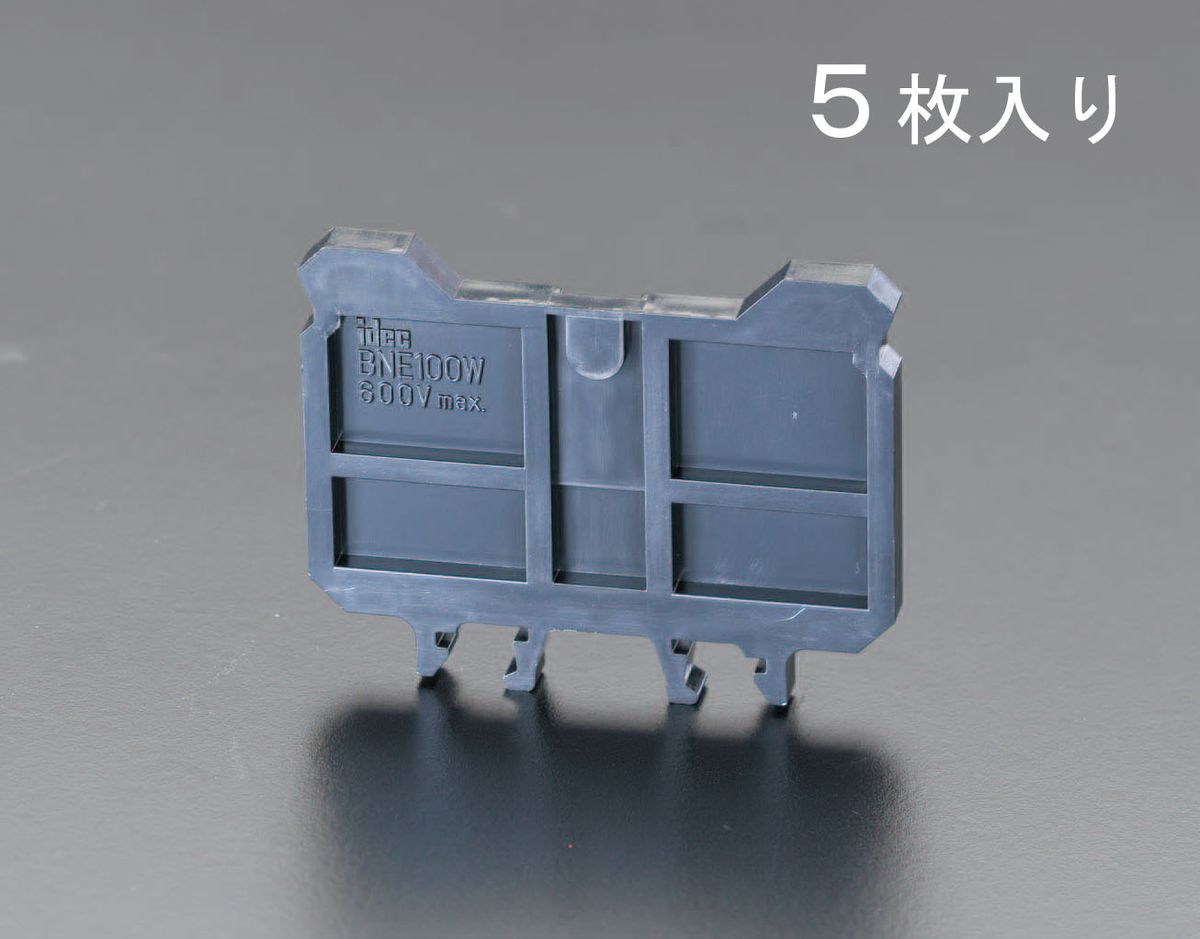 ●型式:BNE100WPN10●適合端子台:EA940DG-27●サイズ(mm):63×50.5(H)IDEC入数は5枚入りです。000012038642　