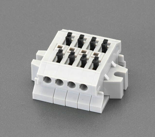 ●型式:ML-1700-A●定格:AC/DC300V-10A●適合電線:単線:φ1.2mm撚線:1.25mm2素線径:φ0.18mm以上●サイズ(奥行×高さ):30×18.6mm●極数:4極●サイズ(幅):37.5mm中継型00001208...