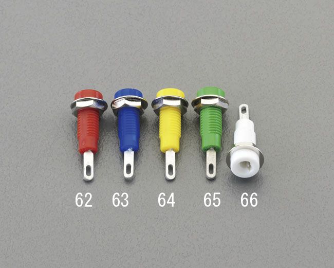 ●定格:5A●パネル取付方式:ナット締め付け●ナット二面幅:8mm●取付穴寸法:6.1φ×5mm(Hカット)●適合:EA940DP-51--56●色:緑000012217053　