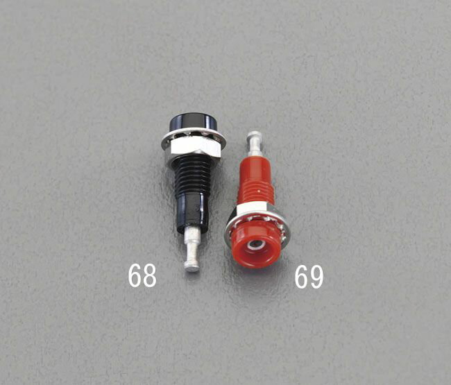 ●定格:5A●パネル取付方式:ナット締め付け●ナット二面幅:8mm●取付穴寸法:6.1φ×5mm(Hカット)●適合:EA940DP-51--56●色:赤000012217056　