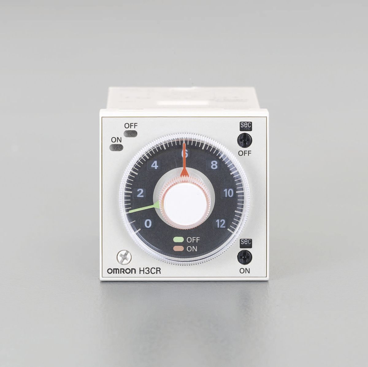 ●電源電圧:AC100-240V●出力方式:リレー2c●動作方式:限時動作●設定時間:0.05s-30h●取付けソケット:EA940LG-108●ピンタイプ:8ピン●型式:H3CR-F8DIN48×48mmのツインタイマー時間単位はオン時間...