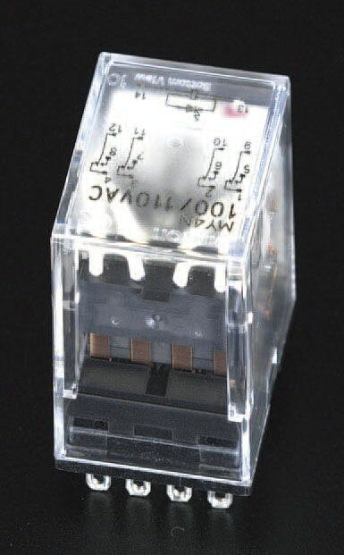 ●極数:4極●接点構成:4c●定格通電電流:3A●接点機構:シングル●使用周囲温度:-55℃-70℃●サイズ:21.5×28×36mm●仕様:基準型●定格電圧:AC100/110V●型式:MY4000012231078　