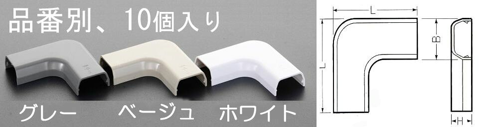 ●カラー:グレー●規格:3号●サイズ(mm):B:28.6、L:60、H:14.6モールの蓋の上からかぶせるだけで取付できます。入数は10個入りです。000012091890楽天 JP店　