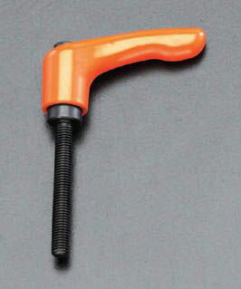 ●カラー:オレンジ●材質:レバー:亜鉛ダイカスト、ねじ:スチール●ねじサイズ:M5×30mm●サイズ(mm):A:40、B:31、G:10000012070379　