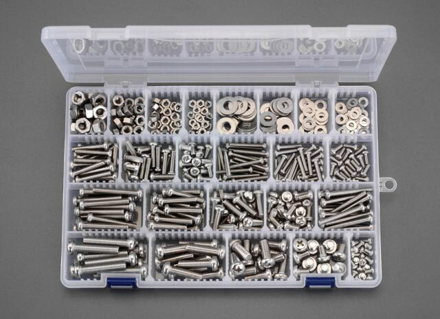 ●(セット内容):サイズ（入数）:M4×6（20）M4×10（20）M4×20（20）M4×30（20）M5×10（20）M5×20（20）M5×30（20）M5×40（20）M6×10（20）M6×20（20）M6×30（20）M6×40...