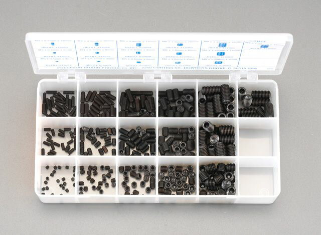 ●(セット内容):サイズ、ピッチ(入数):M3×3mm、0.5mm(25)M3×6mm、0.5mm(25)M3×10mm、0.5mm(25)M4×4mm、0.7mm(25)M4×6mm、0.7mm(25)M4×10mm、0.7mm(25)M...