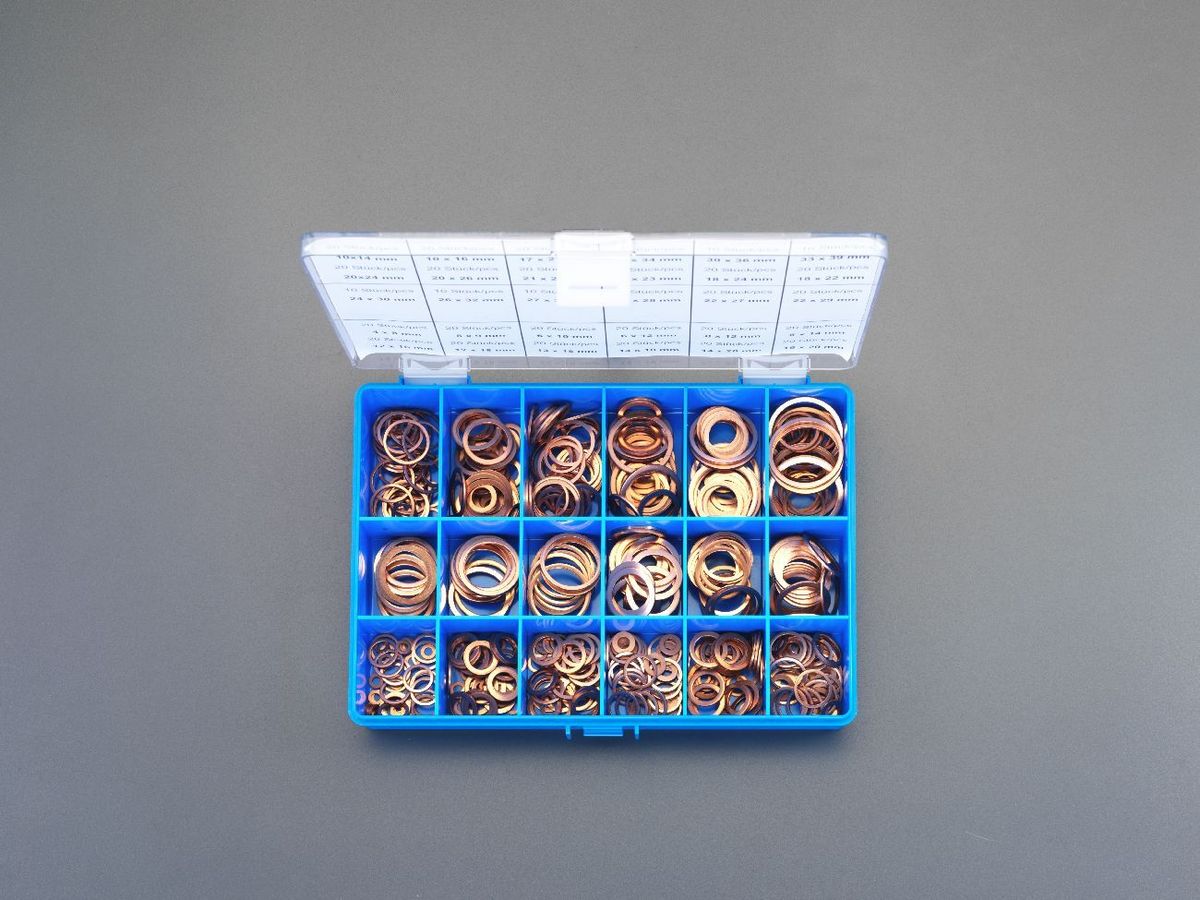 ●(セット内容):内径×外径（入数）:4×8mm(20)5×9mm(20)6×10mm(20)6×12mm(20)8×12mm(20)8×14mm(20)10×14mm(20)10×16mm(20)12×16mm(20)12×18mm(20...