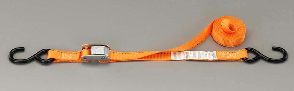 ●使用荷重:181kg●ベルトの長さ:固定側:0.2m、調整側:3m●ベルト幅:25mm(ポリエステル)カム式000012259855楽天 JP店　