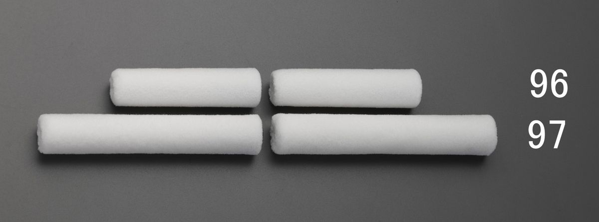 材質：ポリエステル100%サイズ：約φ23X150mm軸径：6mm毛丈：5mm重量：ローラー：約45g（2本当り）EA109NC-92用替ローラー入数は2本入りです。000012235778　