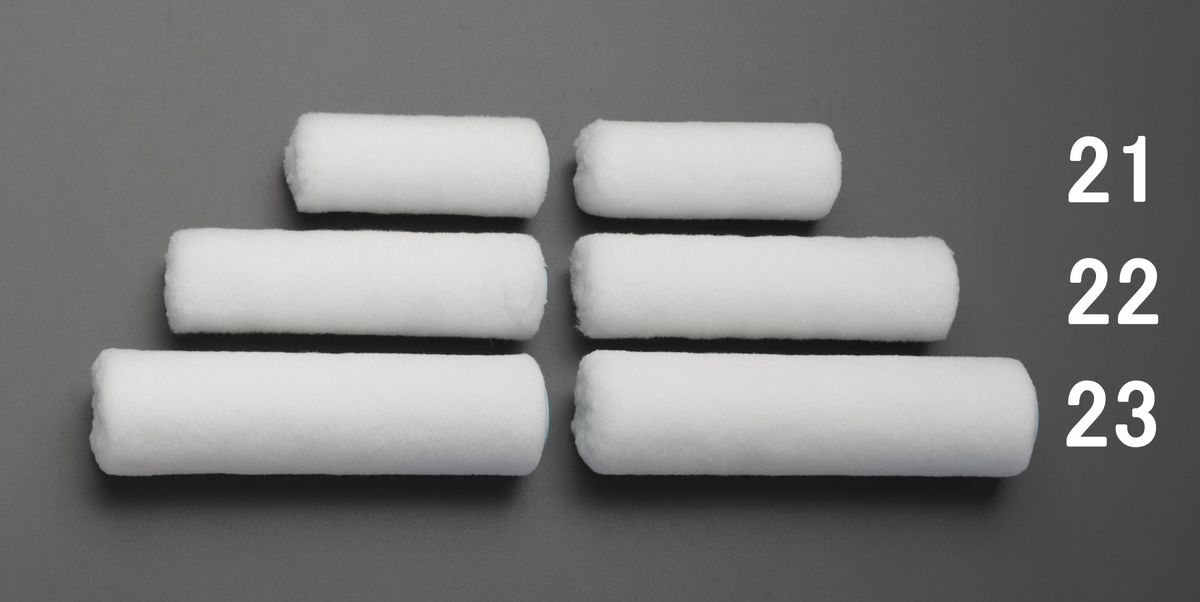 毛材質：ポリエステルローラーサイズ：φ37X150mm毛丈：13mm入数：2本入りEA109ND-12用替ローラー000012067863　