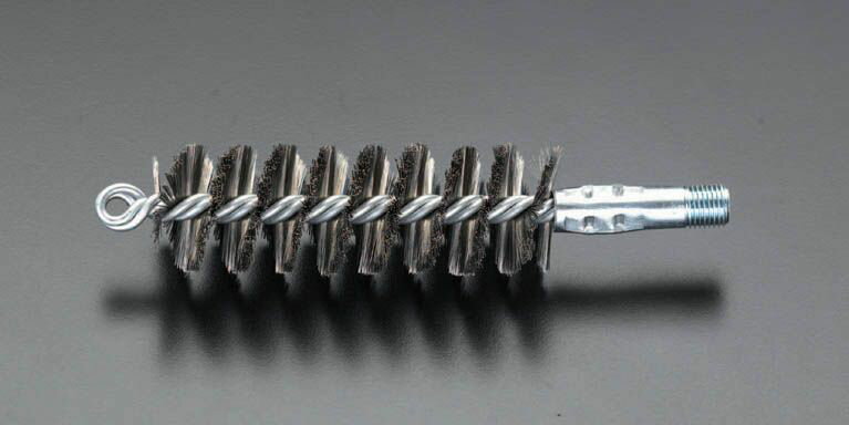 ●ブラシ材質…ステンレス●適応パイプ内径(mm)…57●接続ねじ…1/4”NPT接続ネジの旧タイプは1/4”NPTです。在庫なくなり次第1/2”-12に随時変わります。EA115GA-31〜-34のシャフトに取り付けて使用して下さい。シャフ...