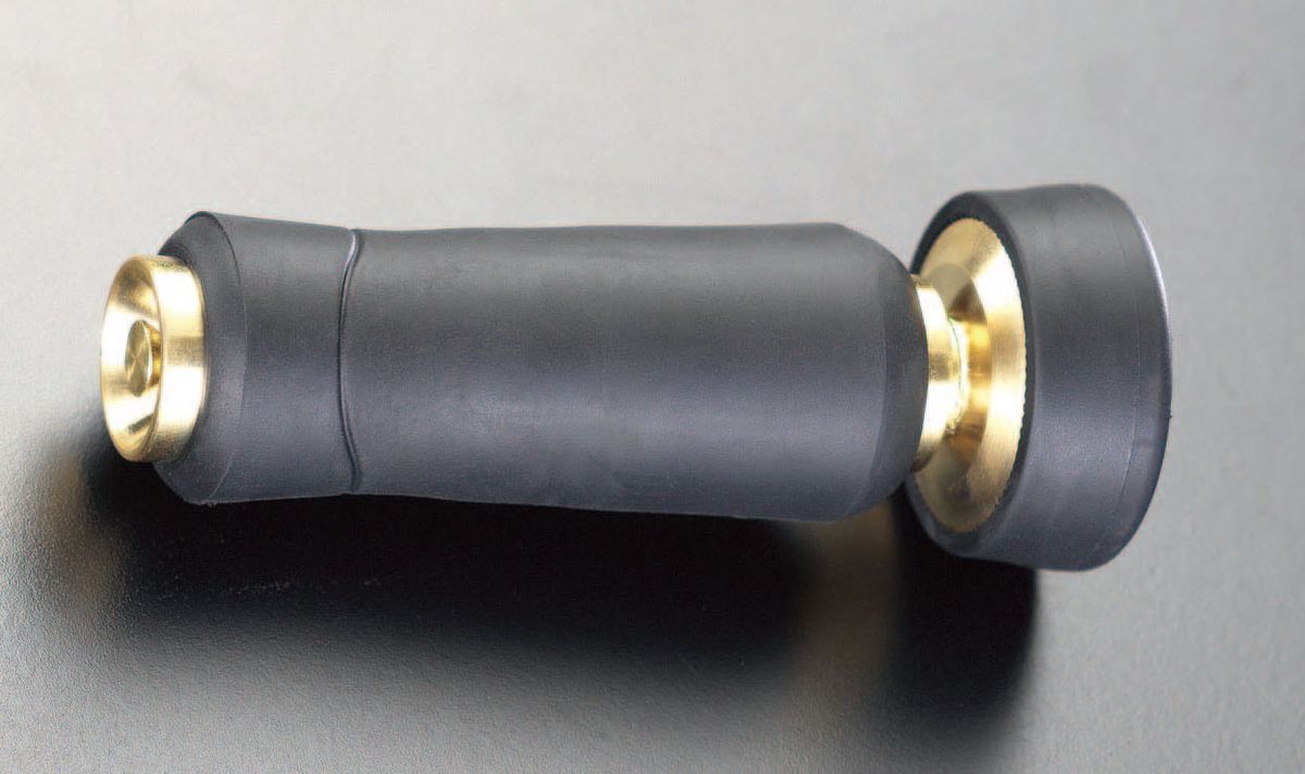 ●接続ねじ…3/4”NHメス●全長…100mm真鍮製(ラバーグリップ)　グリップを回して、直射から噴霧までスプレーパターンが変わり、開閉もできます。000012060994　