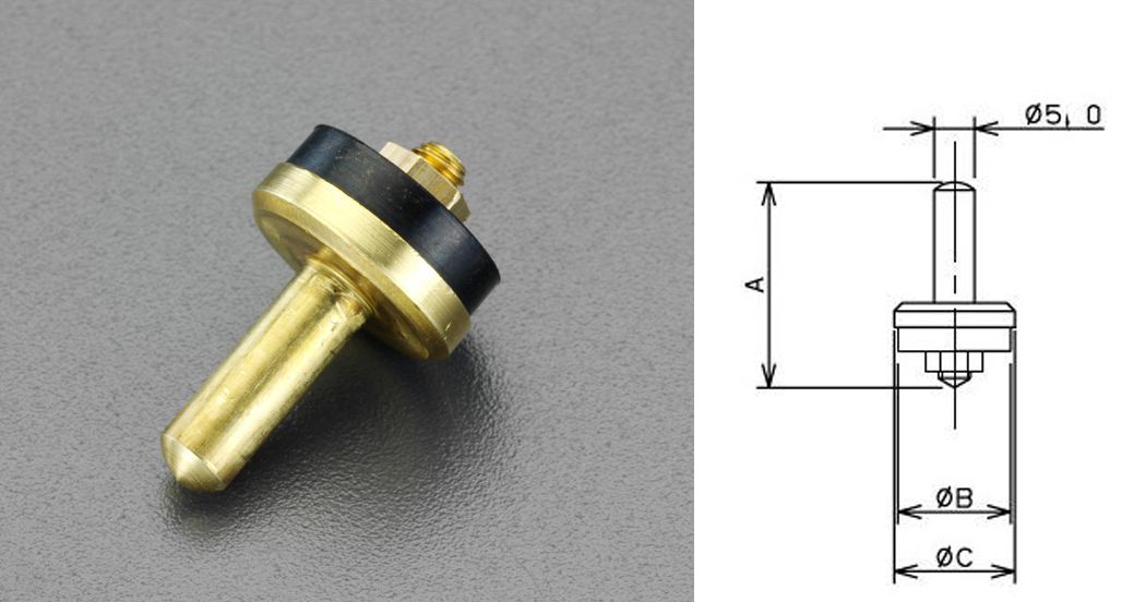 ●材質:EPDM、黄銅●使用温度:1°C-80°C●サイズ(mm):A:25、B:16.7、C:17000012084577　