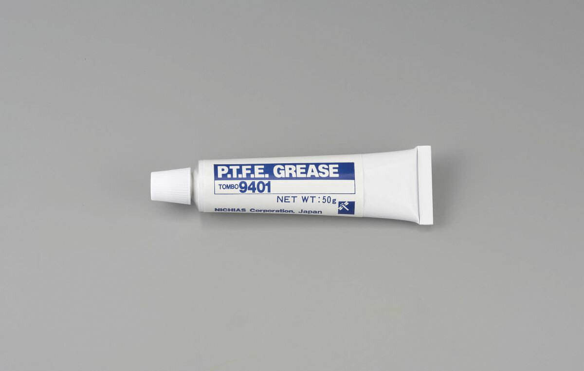 適用流体：酸素、腐食性流体、真空シールカラー：白色塗布量：約50g/m2内容量：50gチューブ入り使用温度範囲：-15-150度フッ素樹脂オイルに化学的に不活性で耐熱性の高い微粉末高分子物質を添加したグリースです。薬液を扱うバルブやコックの...
