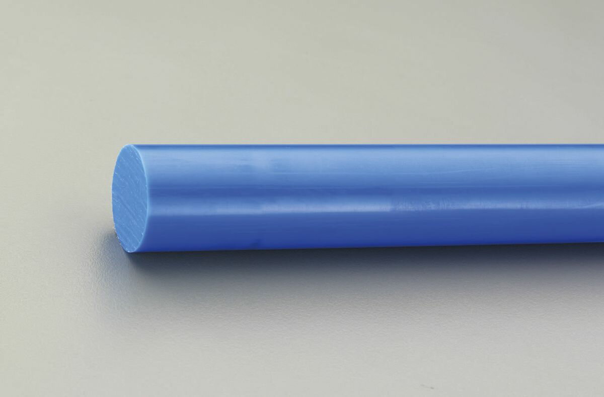 ●材質:MCナイロン(MC901)●外径:55mm●全長:300mm●公差:外径:+0.1-+4.0mm、全長:+0.1-+15.0mm●重量:0.84kg●色:青●連続使用温度:高温:120°C、低温:-40°C●耐薬品性:油:○、酸:×...