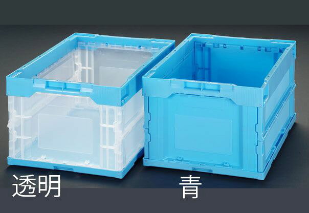 ●サイズ:530×366×272(H)mm●材質:ポリプロピレン●フタ:EA506AA-52(別売)●色:透明●容量:43.1L●入数:1積み重ね可能000012085152　