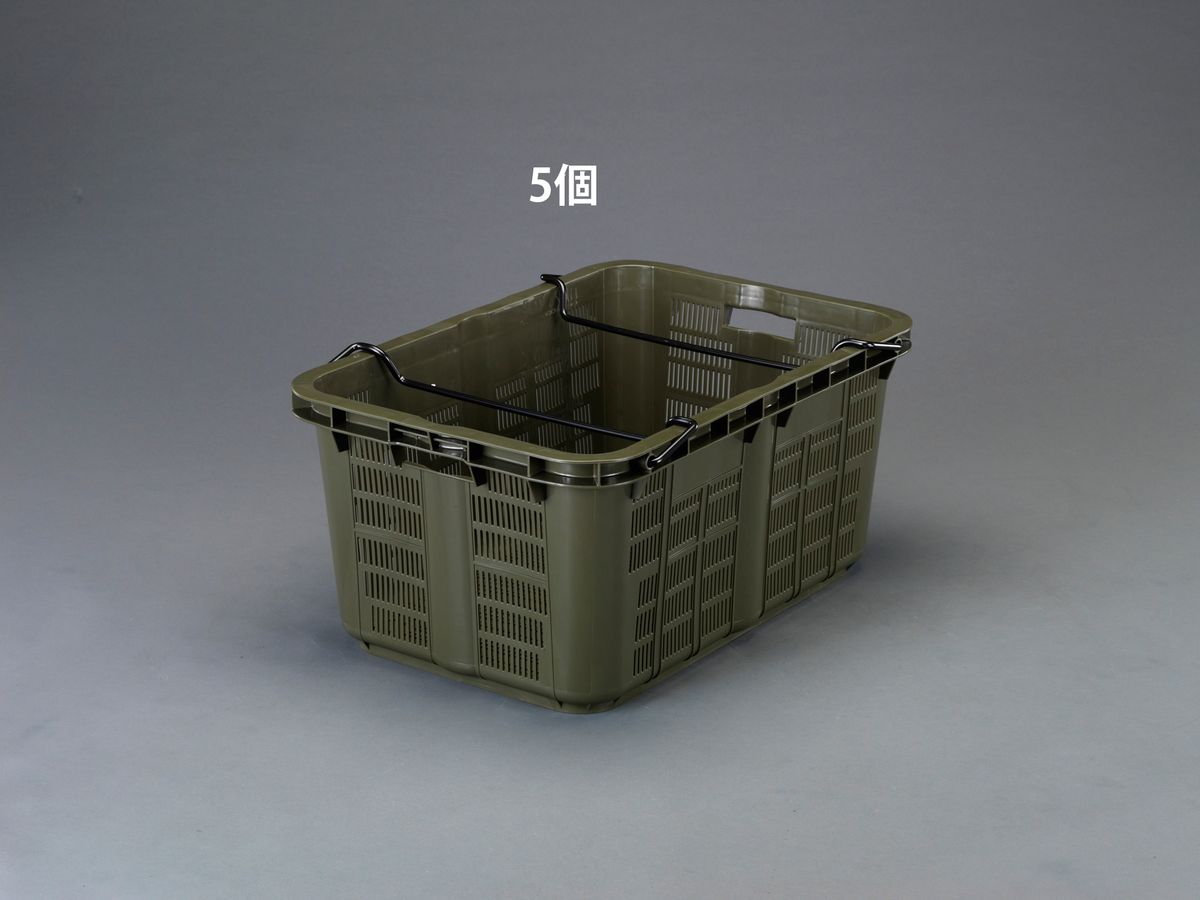 ●材質:ポリプロピレン●サイズ:808×553×370(H)mm●カラー:OD●容量:119.6L●入数:5個積み重ね可能000012248120　