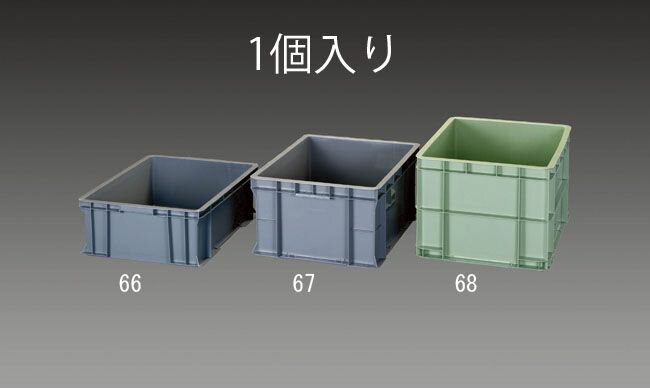 ●材質:ポリプロピレン●色:ライトグレー●容量:59.4L●サイズ(mm):590×455×280(H)積み重ね可能000012208517　