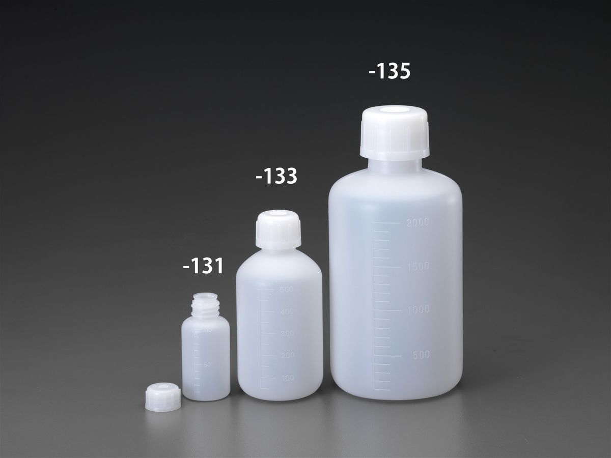 ●容量:500ml●胴径:81mm●高さ:164.5mm●重量:63g●材質:HDPE（高密度ポリエチレン）ふたはネジ式中ぶた付000012255391　
