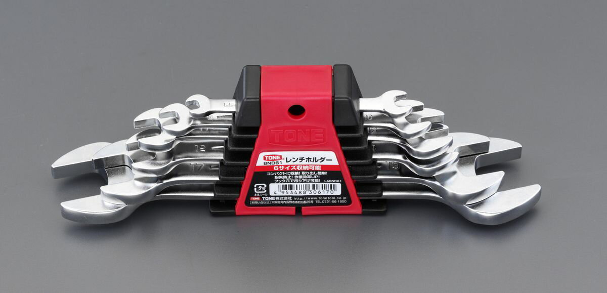 ●材質…構造用鋼●全長…104〜179mm●サイズ(mm)…5.5×7・8×9・10×1211×13・12×14・14×17●重量…370gスパナホルダー付000012260897楽天 JP店　