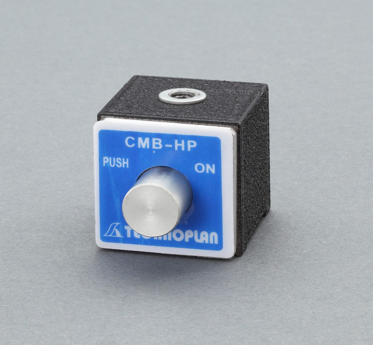 ●吸着力N(kgf)…167(17)●取付ねじ径…M5×P0.8、深さ5mm●サイズ…30×30×30(H)mm●重量…0.2kg入切はプッシュボタン式000012264095　