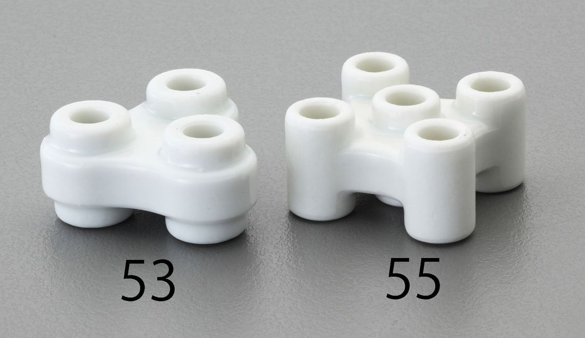 ●使用極数:3極●適用保持器:PS-3S(R)●材質:磁器●最高使用温度:250℃1m以上で電極棒を使用する場合、電極棒どうしの接触を防ぐためにセパレーターです。000012257499　