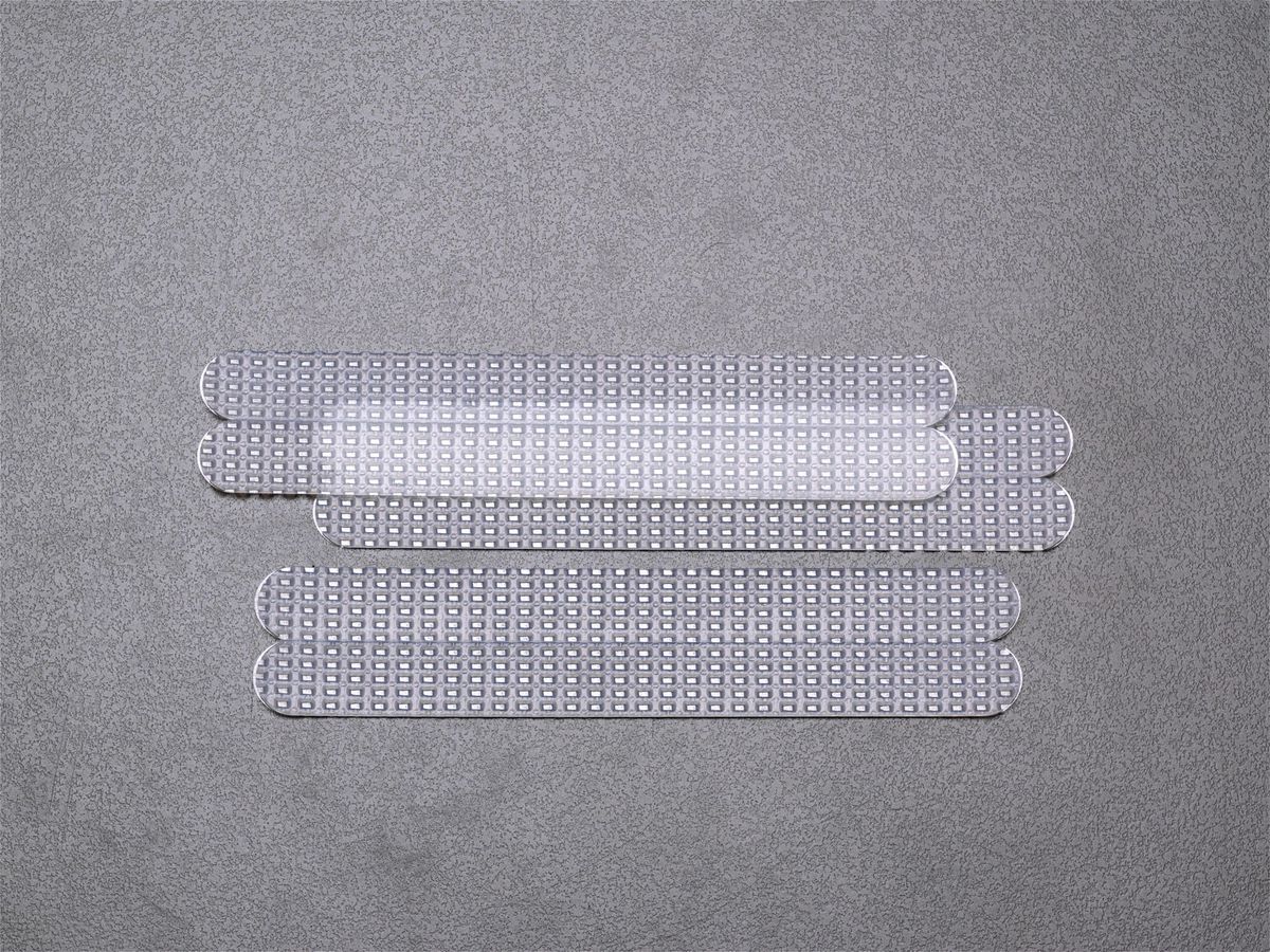 ●サイズ:200×20×1.5mm●総重量:22g●材質:本体:ポリエチレン・スチレン、粘着剤:アクリル系粘着剤●パッケージサイズ:55(W)×6(D)×245(H)mm浴室のすべり対策に透明タイプ6枚入り防カビ材配合000012242502　