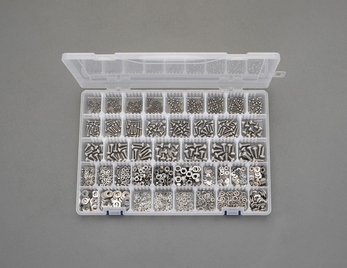 ●(セット内容):サイズ（入数）:M2×4（20）M2×6（20）M2×8（20）M2×10（20）M2.6×4（20）M2.6×6（20）M2.6×8（20）M2.6×10（20）M3×6（15）M3×8（15）M3×10（15）M3×1...