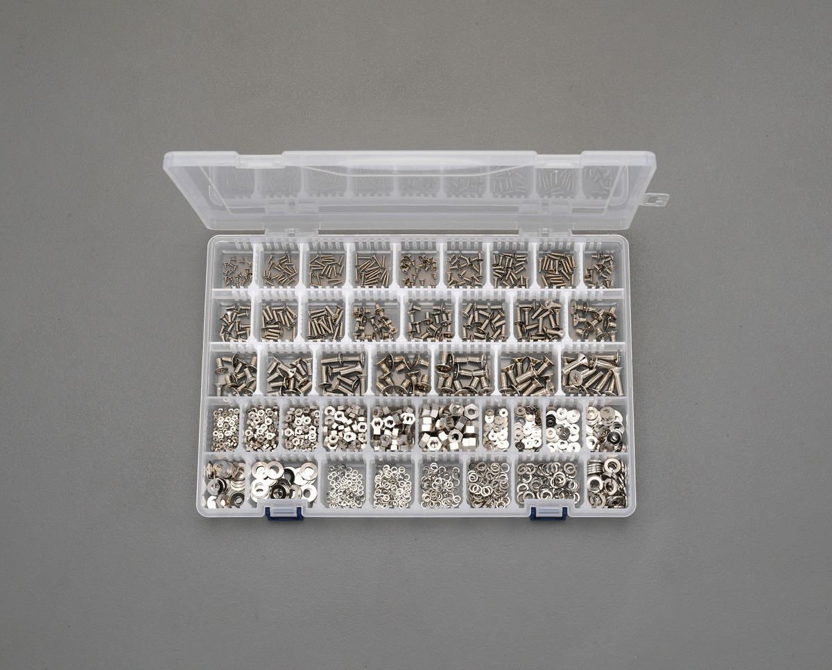 ●(セット内容):サイズ（入数）:M2×4（20）M2×6（20）M2×8（20）M2×10（20）M2.6×4（20）M2.6×6（20）M2.6×8（20）M2.6×10（20）M3×6（15）M3×8（15）M3×10（15）M3×1...