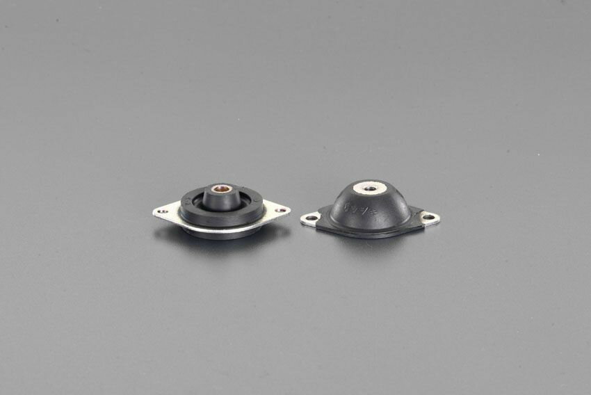 ●ゴム材質:クロロプレンゴム●高さ:15mm●穴サイズ:M6●支持荷重:59N●ばね定数:31N/mm軽量機器の防振に適しています。000012092701　