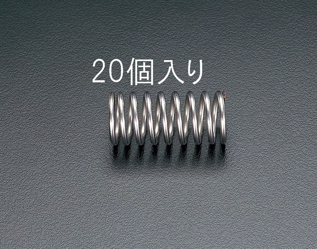 ●材質:SUS304●外径×線径×高さ:6×0.8×16mm●許容荷重:1.97kgf●入数:20個000012055685楽天 JP店　