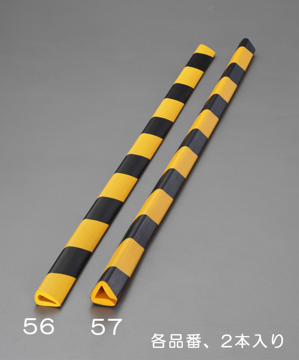 ●材質:NBR●サイズ:約35×900(L)mm●厚み:25mm●重量:130g(1本当り）●カラー:ブラック/イエロー非粘着、はさみこみ型H鋼、鋼板のエッジ部の注意換気にご使用ください。鋭利なエッジや危険箇所の保護材料として最適です。00...