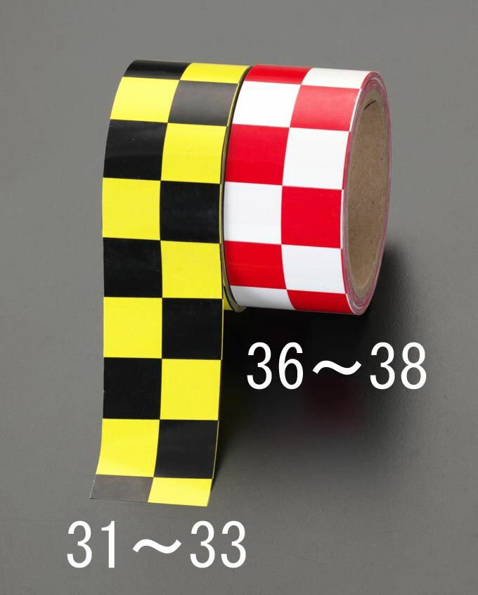 ●材質:基材:PVC(ラミネート加工)、粘着剤:アクリル系●長さ:16.2m●厚み:約0.15mm●幅(mm):96●カラー:赤/白工場での危険標示と保護用に粘着式000012076109　