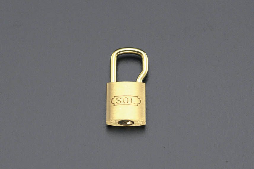 ●材質:真鍮●幅(mm):25●ツル径(mm):4.0●クリアランス(mm):タテ:18.0、ヨコ:12.2鍵3本付000012044067　