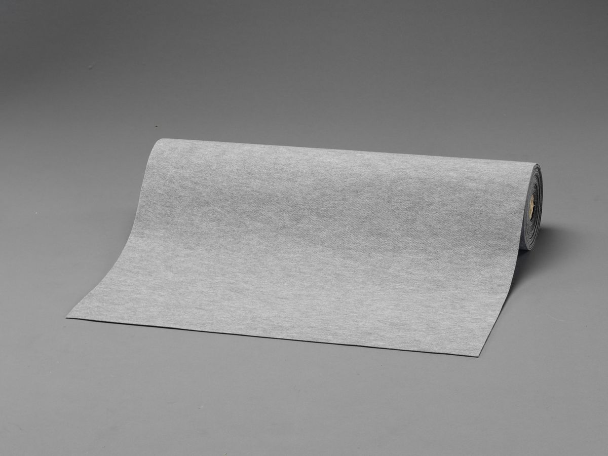 ●材質:PP+PE+PET●幅:910mm●長さ:10m●厚み:3mm●カラー:グレー●重量:1m2あたり約650g工場内のオイルを強力吸収、床への染み出しやスリップを防止します。使い捨てタイプです。000012256210楽天 JP店　