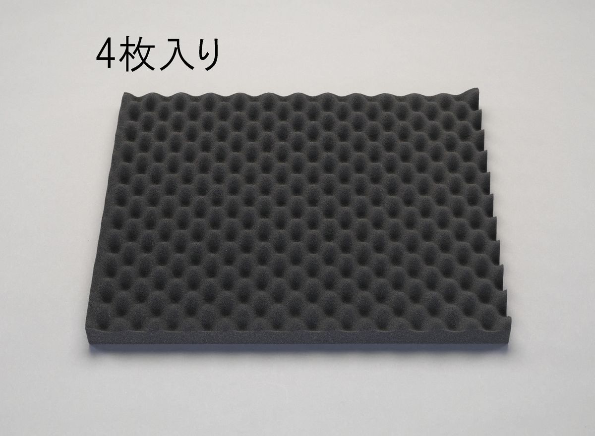 ●ケース類の上ブタ側用:精密機器類の押えに●材質:ポリエーテル系軟質ポリウレタン●サイズ:500(W)×600(D)●重量:225g総厚40mm(谷-山の高さは25mm)耐油に適しています。入数は4枚入りです。000012219739楽天 ...