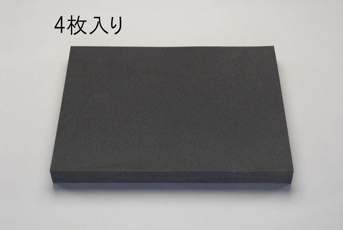 ●ケース類の抜き型用:精密機器類など●サイズ:500(W)×600(D)×50(H)mm●重量:450g●材質:ポリエーテル系軟質ポリウレタン耐油に適しています。入数は4枚入りです。000012219741楽天 JP店　