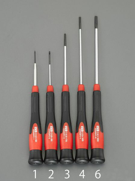 刃幅×刃厚(mm)：2.5×0.35軸長(mm)：75EA552FC-3楽天 JP店　