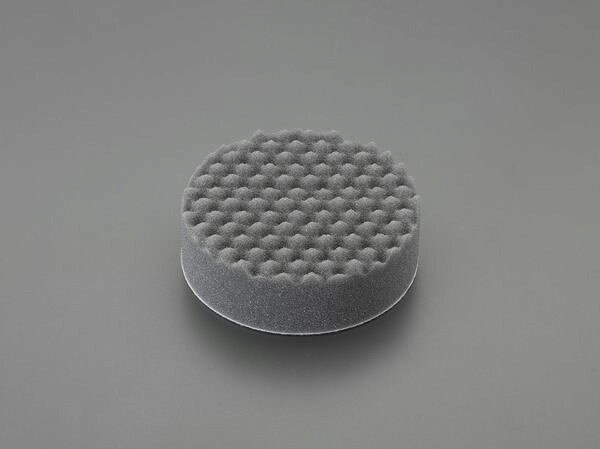 サイズ：φ125mm材質：ウレタン(エステル系)形状：凹凸厚み：40mm耐油性に優れており、ワックスの塗り込みに適しています。EA809ZB-16楽天 JP店　