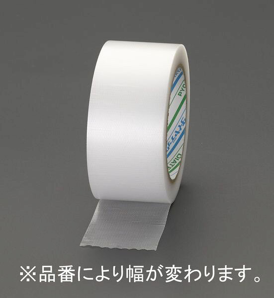 材質：基材：ポリエチレンクロス、粘着剤：アクリル系幅：50mm長さ：25m厚さ：0.16mm強力な粘着力と高い手切れ性クリアー色なので作業現場の景観を損ないません。EA944ML-73楽天 JP店　
