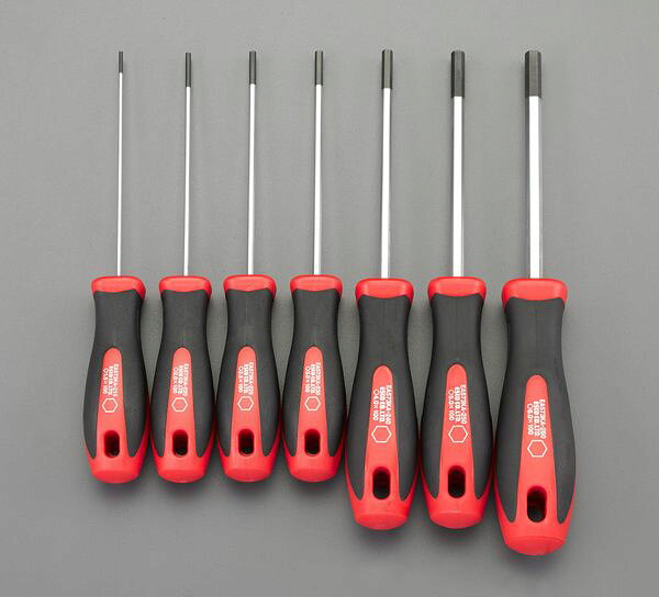 サイズ(mm)：1.5・2.0・2.5・3.0・4.0・5.0・6.0(7本組)軸長(mm)：100工具袋付工具袋は予告なく色や材質を変更する事がございます。EA573KA-200楽天 JP店　