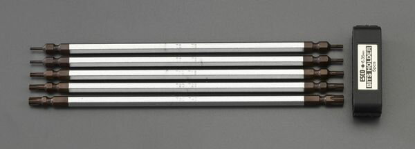 <セット内容>：5本組み六角シャンク：1/4”サイズ：T6×T8・T7×T9・T10×T15・T20×T25・T30×T40イジリ止付（T8は片側のみ）マグネット付EA813-110楽天 JP店　