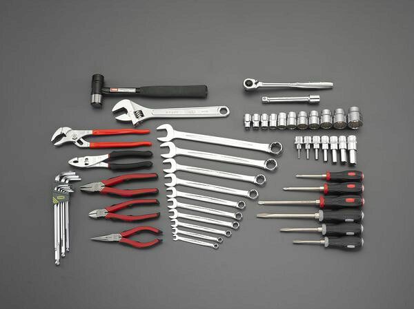 <セット内容>:52点セット(1/2”)ソケット(6角):10・12・13・14mm(1/2”)ソケット(12角):17・19・21・22・24・27・30mm(1/2”)Hexビットソケット:5・6・8・10・12・14・17...