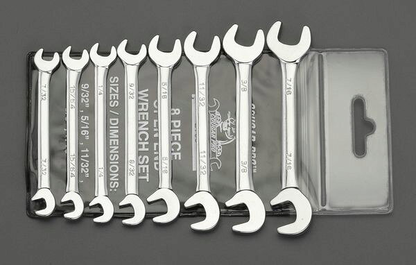 <セット内容>:8本組サイズ:7/32”・15/64”・1/4”・9/32”・5/16”・11/32”・3/8”・7/16”材質:工具鋼全長:83〜103.5mmビニールケース付EA615AJ-1楽天 JP店　