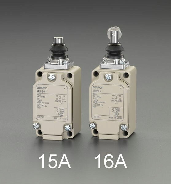 定格:2A/250V AC、2A/48V DCサイズ:40×42×109.4mm型式:WLD28-N形状:トップローラ・プランジャー標準形EA940DK-16A楽天 JP店　